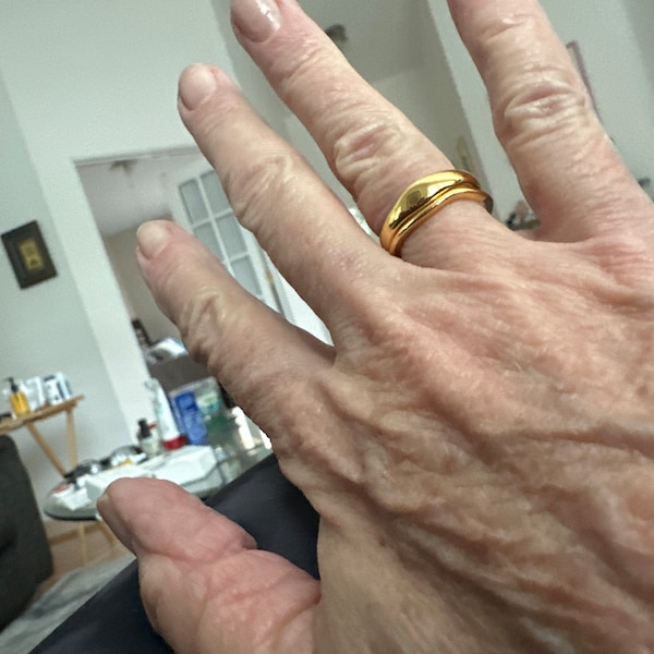 Set of 2: Duo Form Rings by Caitlyn Minimalist • Minimalist Style ...