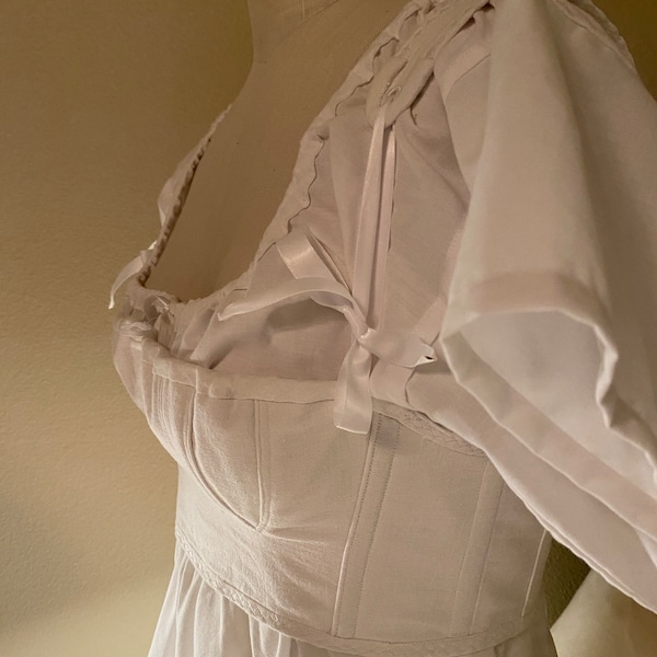 1810s Regency Stays PDF Pattern - Pack A (sizes XS–XXL) - Etsy UK