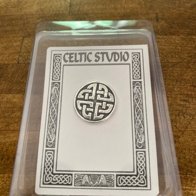 Celtic Lovers Knot Tie Tack Lapel Pin CEL02 - Etsy UK