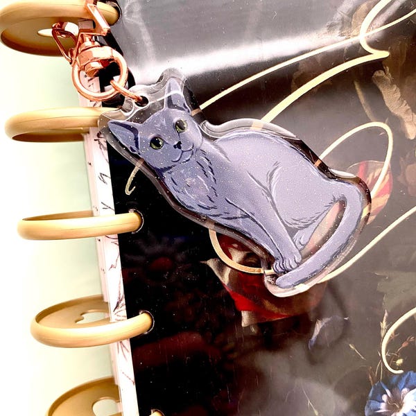 Demon Kitty Cat Resin Pink Glitter Chained Hanging Sign - Etsy