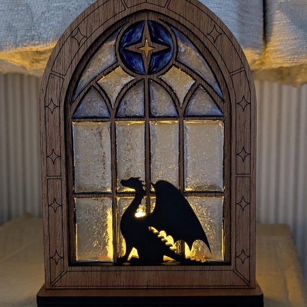 Mini Gothic Window Light - Etsy