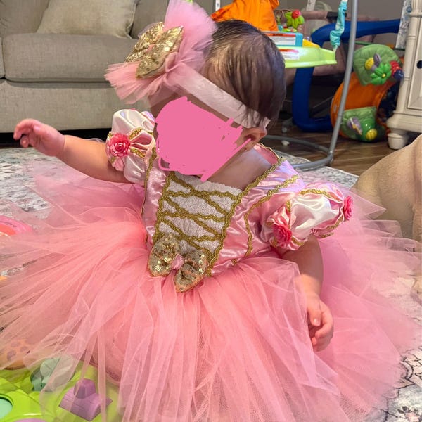 Pink Princess Dress for Toddler & Baby - Baby Tutu Dress - Toddler ...