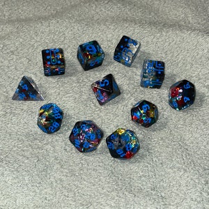 Retro Arcade Exclusive 11 Dice Set Video Game Dice With - Etsy