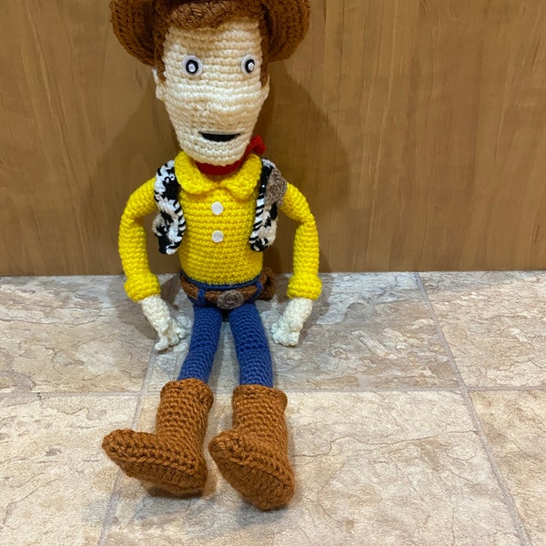 WOODY - Patrón Amigurumi a Crochet (INGLÉS) - Etsy