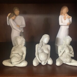 Tandem Feeding Sculpture Statue Midwife Gift Doula | Etsy
