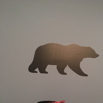 Bear Decal, Wall Decal, Bear Sticker, Bear Wall Decal, Bear Wall Art ...