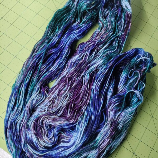 Orion Nebula Galaxy Hand Dyed Variegated Yarn, Superwash Merino Wool ...