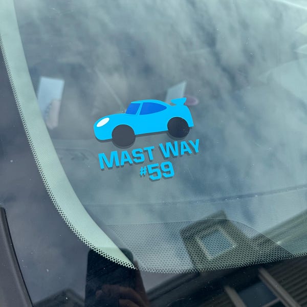 Monogram Car Decal, Monogram Vinyl Decal, Glitter Monogram Vinyl Decals ...