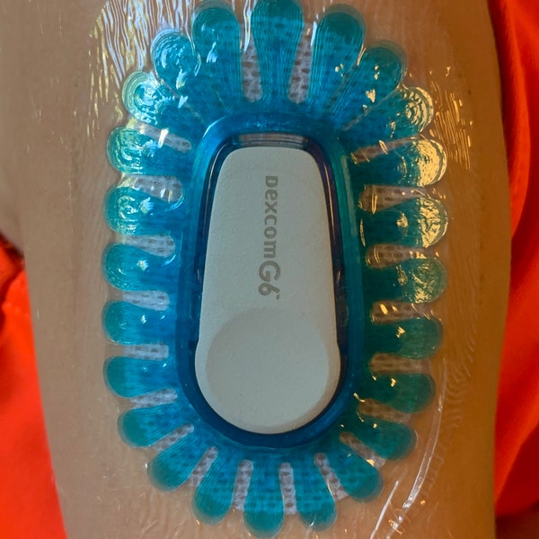 Flexible Dexcom G6 Cover - Holds and Protects Sensor and Patch ( Over ...