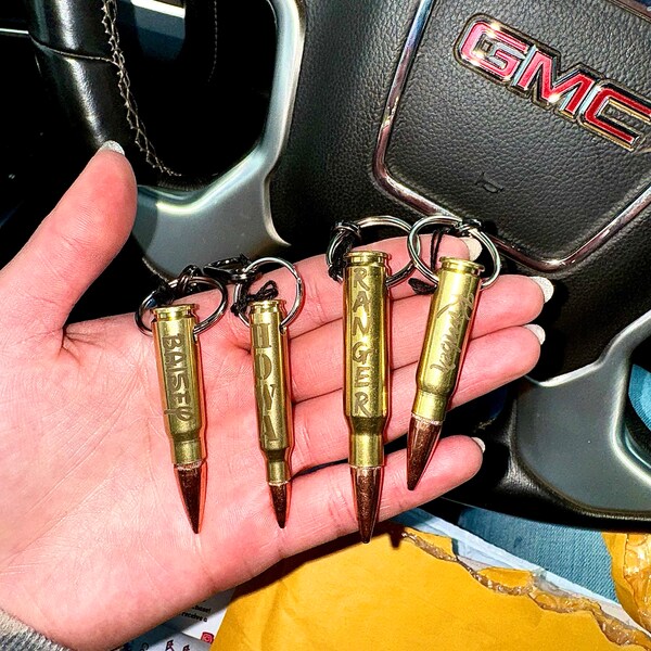 Personalized Bullet Pet ID Tag - Custom Engraved Dog Tag - Etsy