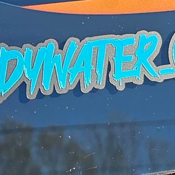 Make Your Own Stitch Name Decal Custom Stickers Disney Lilo and Stitch ...