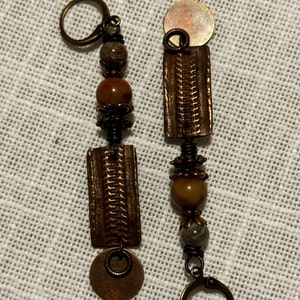 Rustic Button Bracelet, Southwest Arrowhead, Ethnic Bone, Organic ...