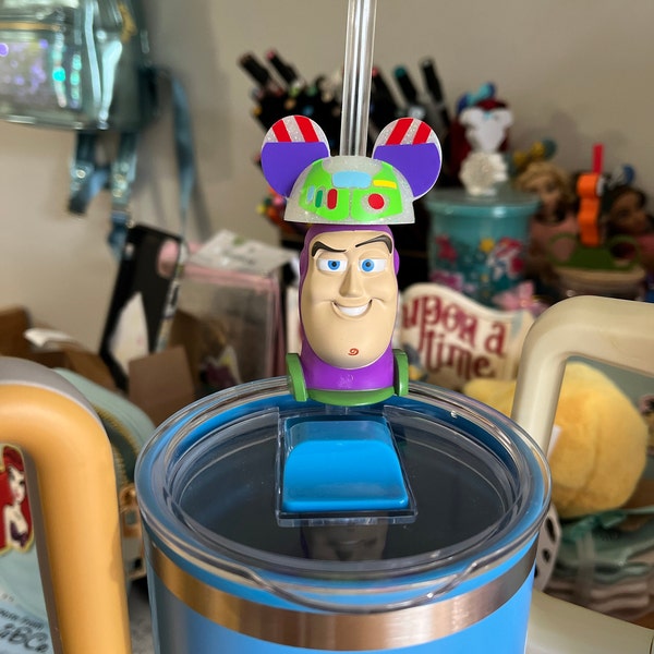 Buzz Lightyear and Woody Straw Topper - Etsy