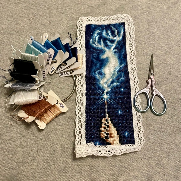 Magic Bookmark Cross Stitch Pattern Download PDF Handmade Bookmark ...