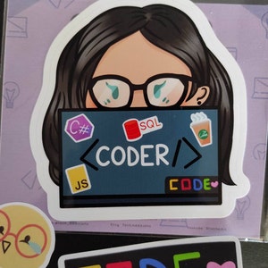 Computer Science App Stickers Technology Stickers Laptop | Etsy