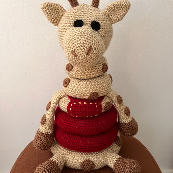Stacking Giraffe PDF Crochet Pattern - Etsy