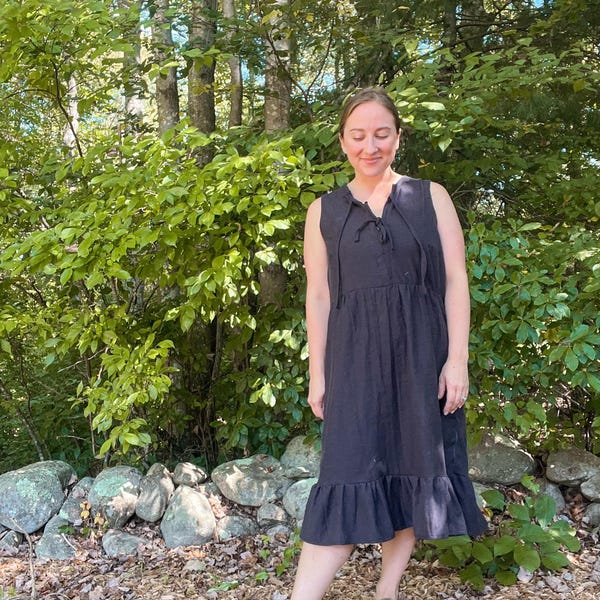 Syd Tie Top PDF Sewing Pattern | Size Inclusive 0-34 | Beginner ...