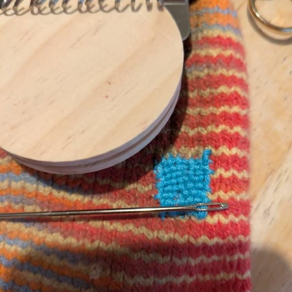 Darning Mini Loom Machine Knitting Tools Hand Tapestry Wood Loom ...