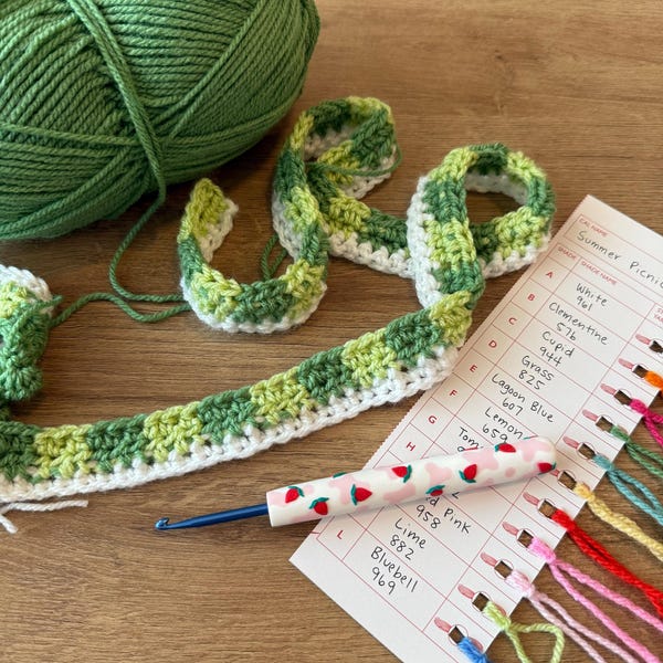 MADE TO ORDER Mint Green Cloud and Stars Crochet Hook | Cute Polymer ...