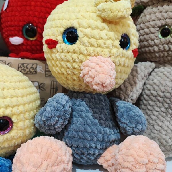 Lolo the Duck Crochet Pattern - Etsy