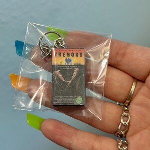 Miniature VHS Inspired Movie Keychain Charm Tons of Titles You - Etsy
