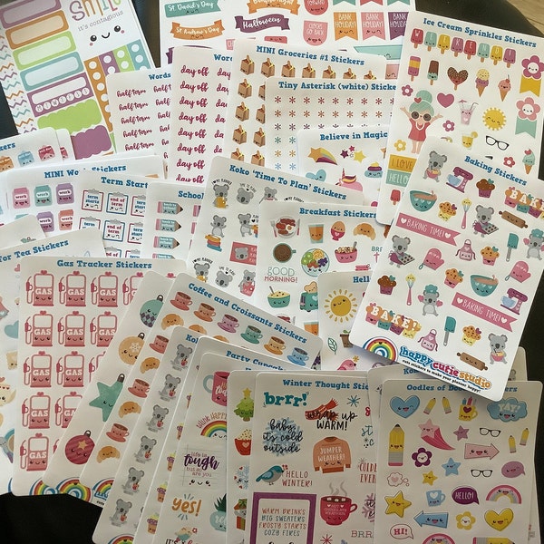 27 Cute Oodles of Doodles Planner Stickers - Etsy