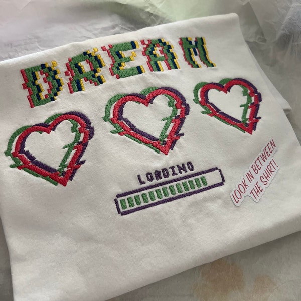 Dream "glitch Mode" Kpop Embroidery Merch - Etsy