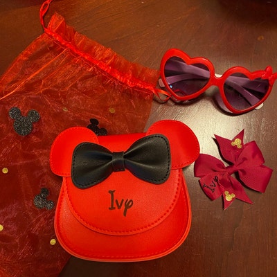 Personalized Round Flower Girl Purse, Custom Name Handbag for Girls ...