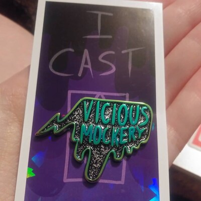 Mage Hand Hard Enamel Pin - Etsy