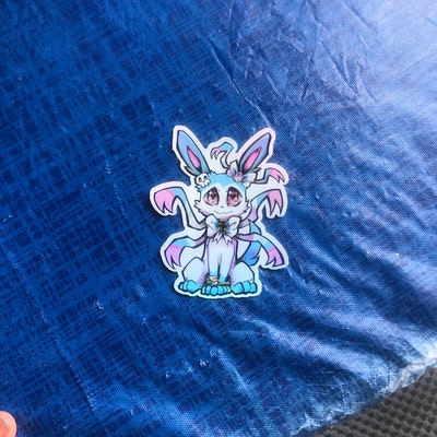 Fairy Type Shiny Sylveon Inspired Pastel Goth Trans Rights Vinyl ...