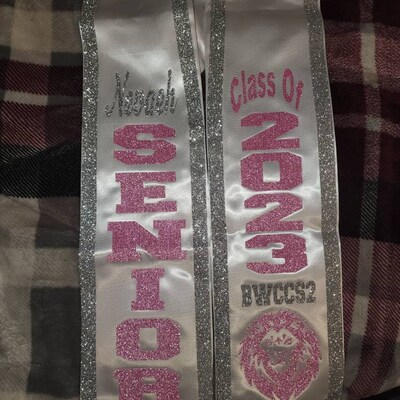 2023 Sports 8th Grade Night Sashes Add Details in Notes to - Etsy