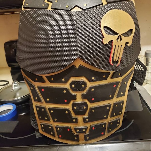 DIY Chest, Back & Shoulder Tactical Armor KIT - Etsy