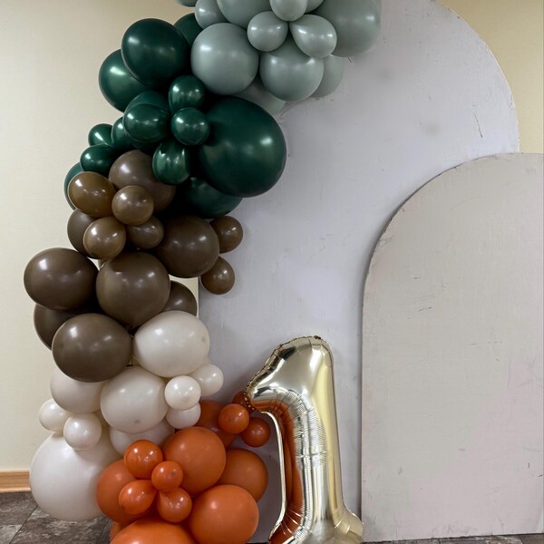 DIY Balloon Garland Kit|white,eucalyptus,fog,monet Balloon Arch ...