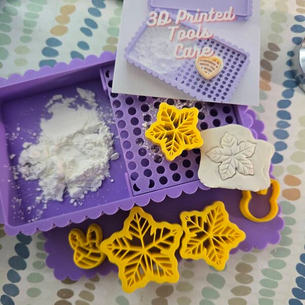 3D Printed Cornstarch Duster Tray: Clay Tool Organizer - Etsy
