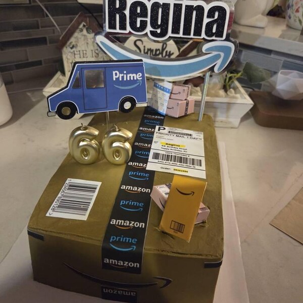 Happy Birthday Layered 3D Caketopper/happy Birthday Cake Topper ...