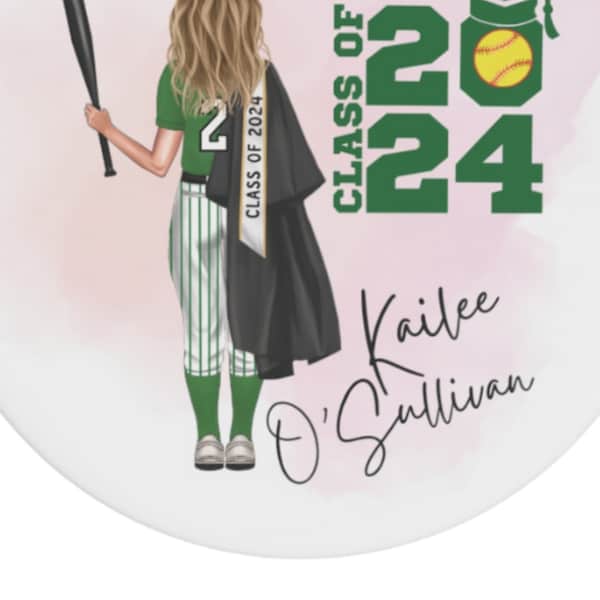 Custom Senior Softball Gift, Graduation Gift for Softball Player, Class ...
