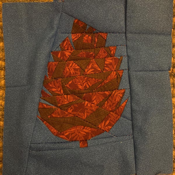 FPP Pinecone - Quilt Block Pattern - 8" X 8" - Etsy