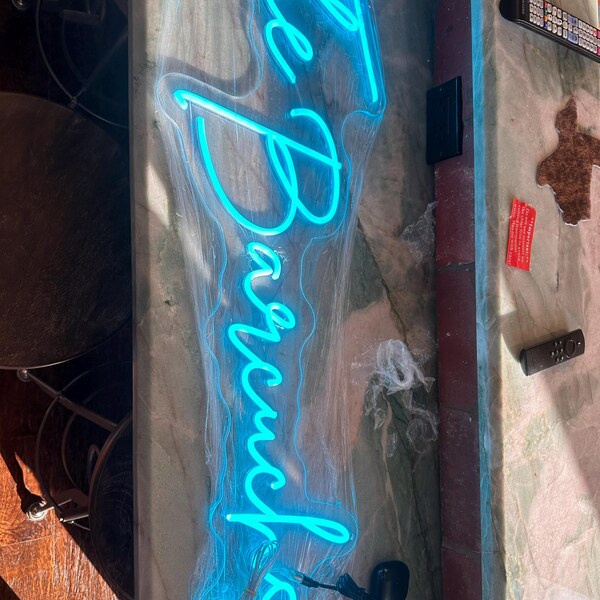 Custom Wedding Neon Sign, Battery Operated Upgrade Available Wedding ...
