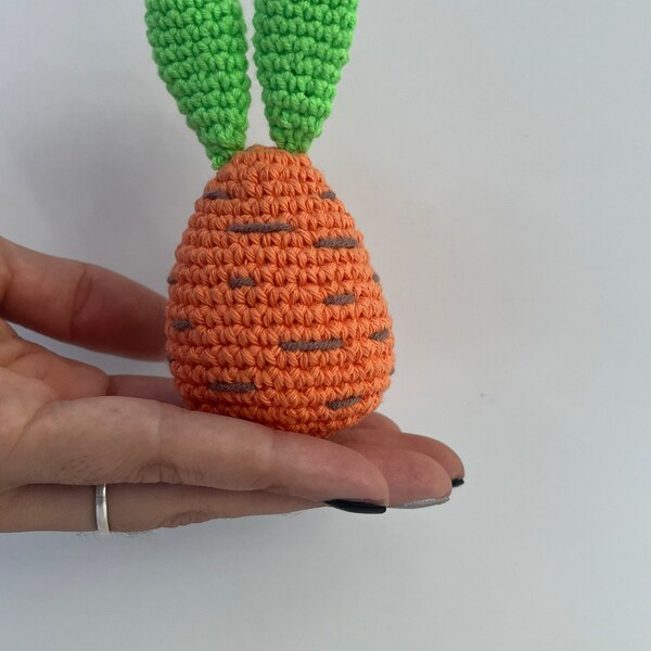 Crochet Patterns Bunny Easter Egg, Crochet Carrot Bunny Amigurumi ...