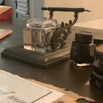 Antique Writing / Letter Box - Etsy