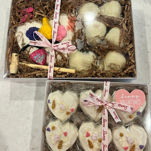 Breakable Chocolate Heart Treat Box (all Occasions) - Etsy