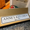 Kitchen Open 24/7 Sign, Personalized Kitchen Name Sign, Custom Gift ...