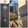 Iron Peace Sign Crystal Wind Chime Sun Catcher - Etsy