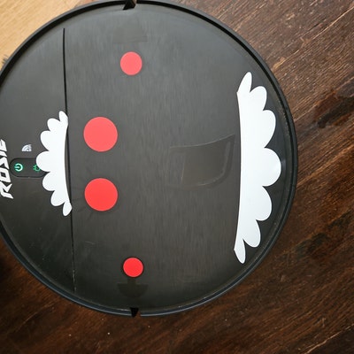 Original Deluxe Rosie the Robot Face Decals for Your Robotic Floor ...