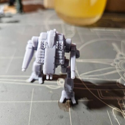 Battletech Miniatures Museum Scale Mechs MWO Style 3D Printed on Demand ...