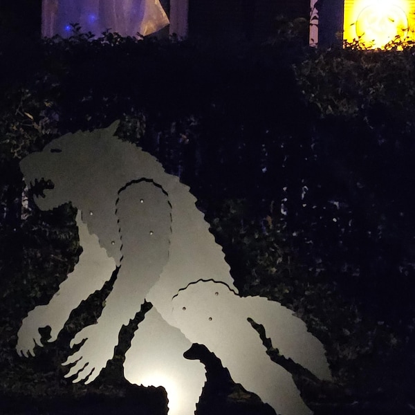 All-weather Scary Werewolf Yard Display - Etsy