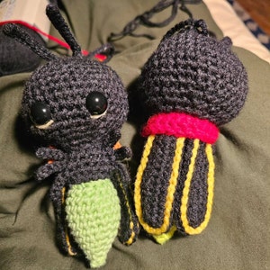PATTERN: Flicker the Firefly Crochet Firefly Pattern Amigurumi ...