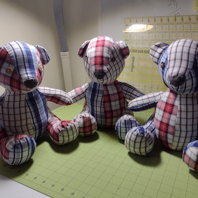 Melody MEMORY BEAR Pattern PDF - Etsy