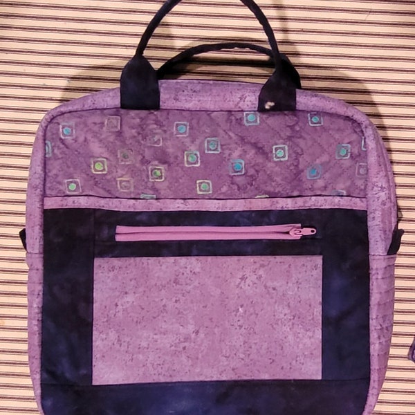 Fair and Square Bag. PDF Pattern. Bag. Project Bag. Measure and Cut ...