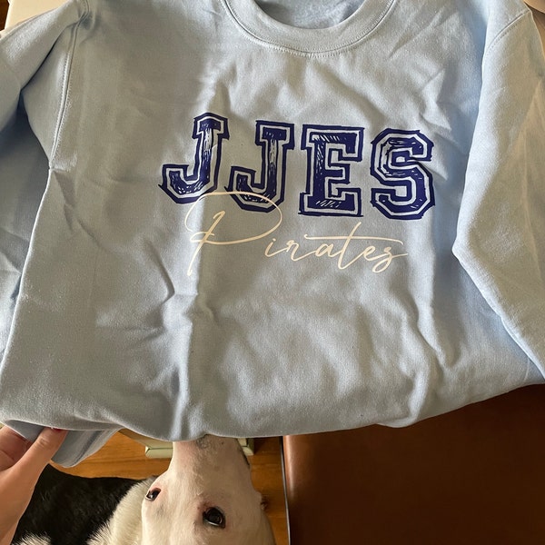 School Mascot Sweatshirt, Personalized School Hoodies, Retro Custom ...